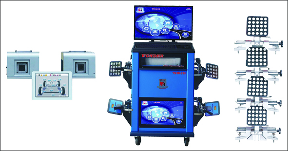 New TB-8S 5D Heavy-duty Wheel Alignment Machine from Wonder Internation