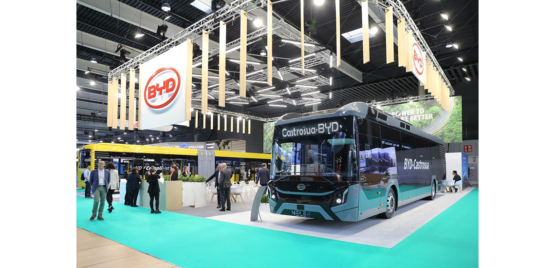 BYD Showcases eBus Innovations at UITP 2023 | Truck & Bus News