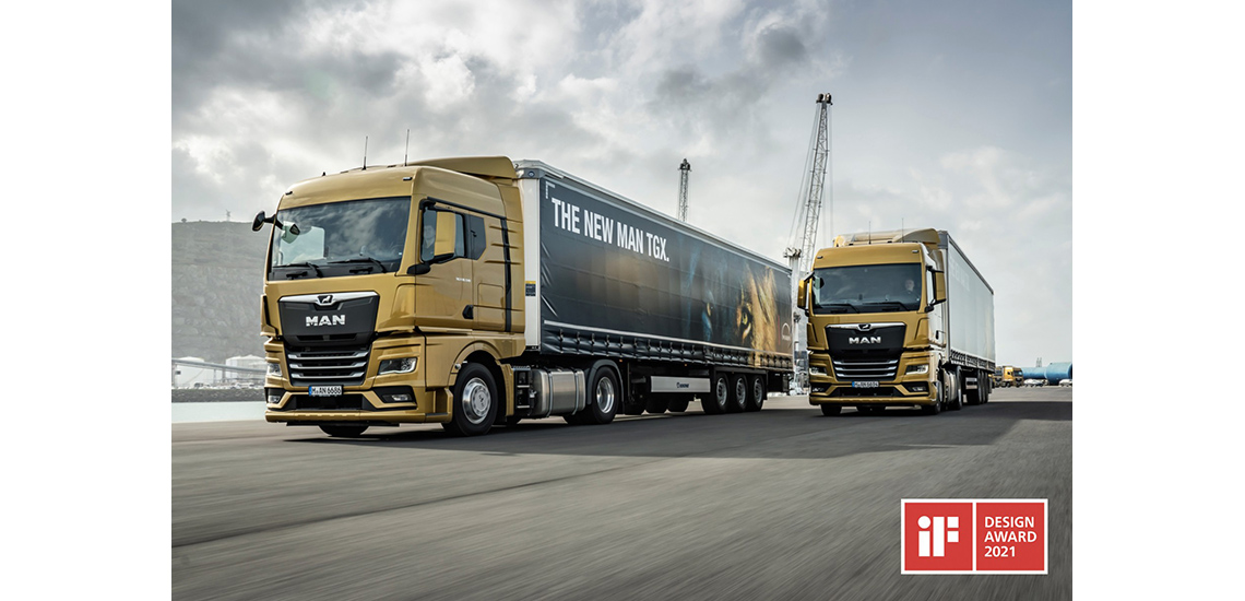 New MAN Truck Generation Wins Two iF Design Awards | Truck & Bus News