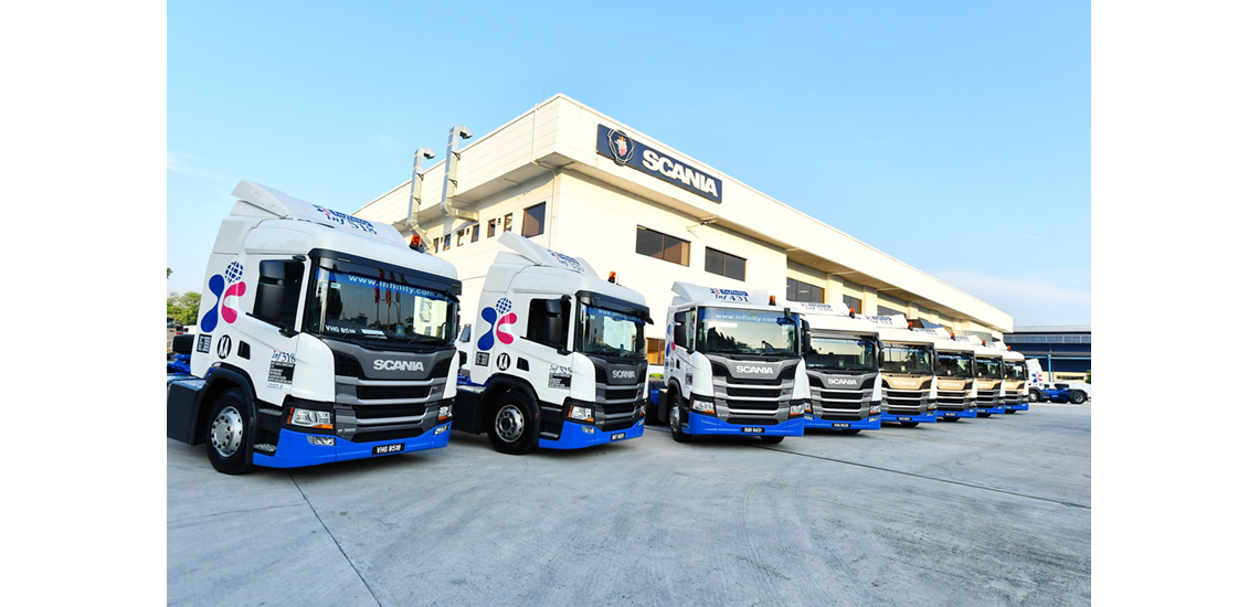 Scania Delivers First Batch of 60 New Truck Generation Vehicles