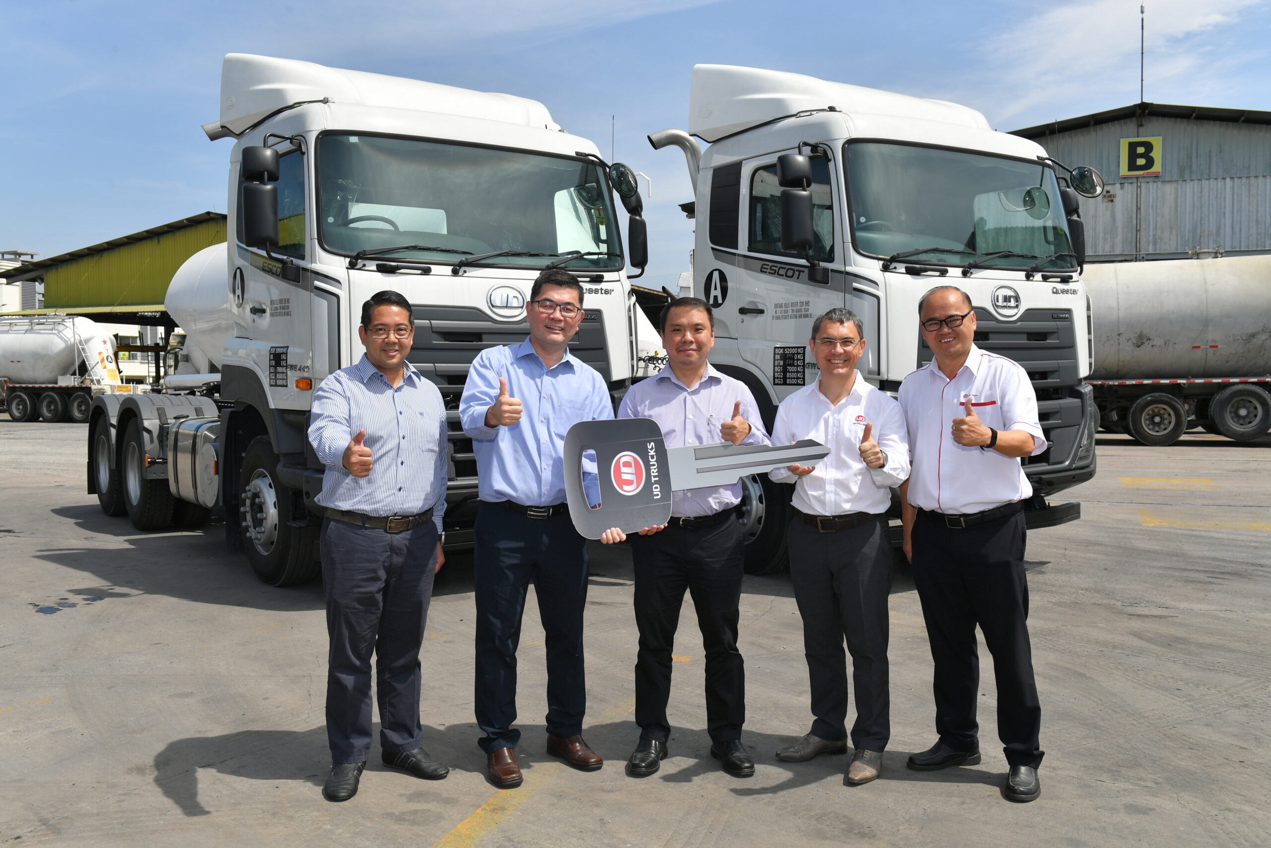 Bintang Bulk Mover Takes Delivery of UD Quester AMT Prime
